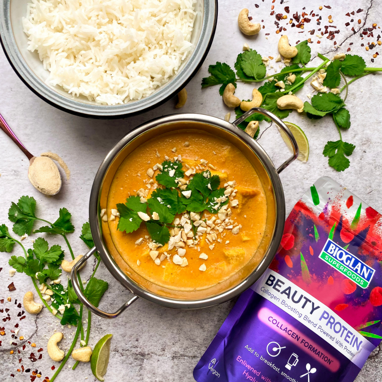 Vegan Tofu Korma with Beauty Protein - Bioglan Superfoods